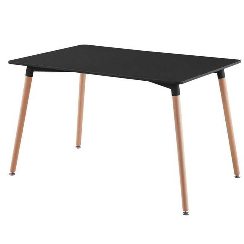 Mesa Rectangular Negra – Mueblesrojascan.cl